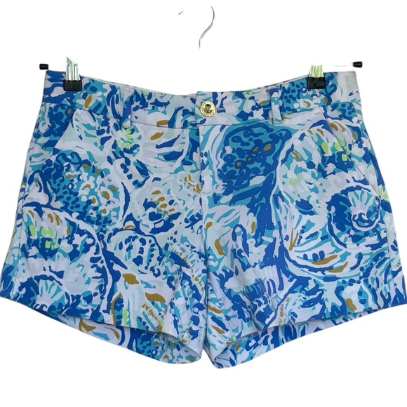 Lilly Pulitzer | Shorts | Lilly Pulitzer Callaghan Knit Shorts Salty ...